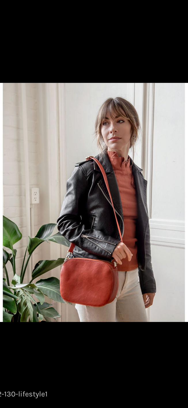 Joy Terracotta Nora Large Double Zip Camera Bag – Belle & Burke