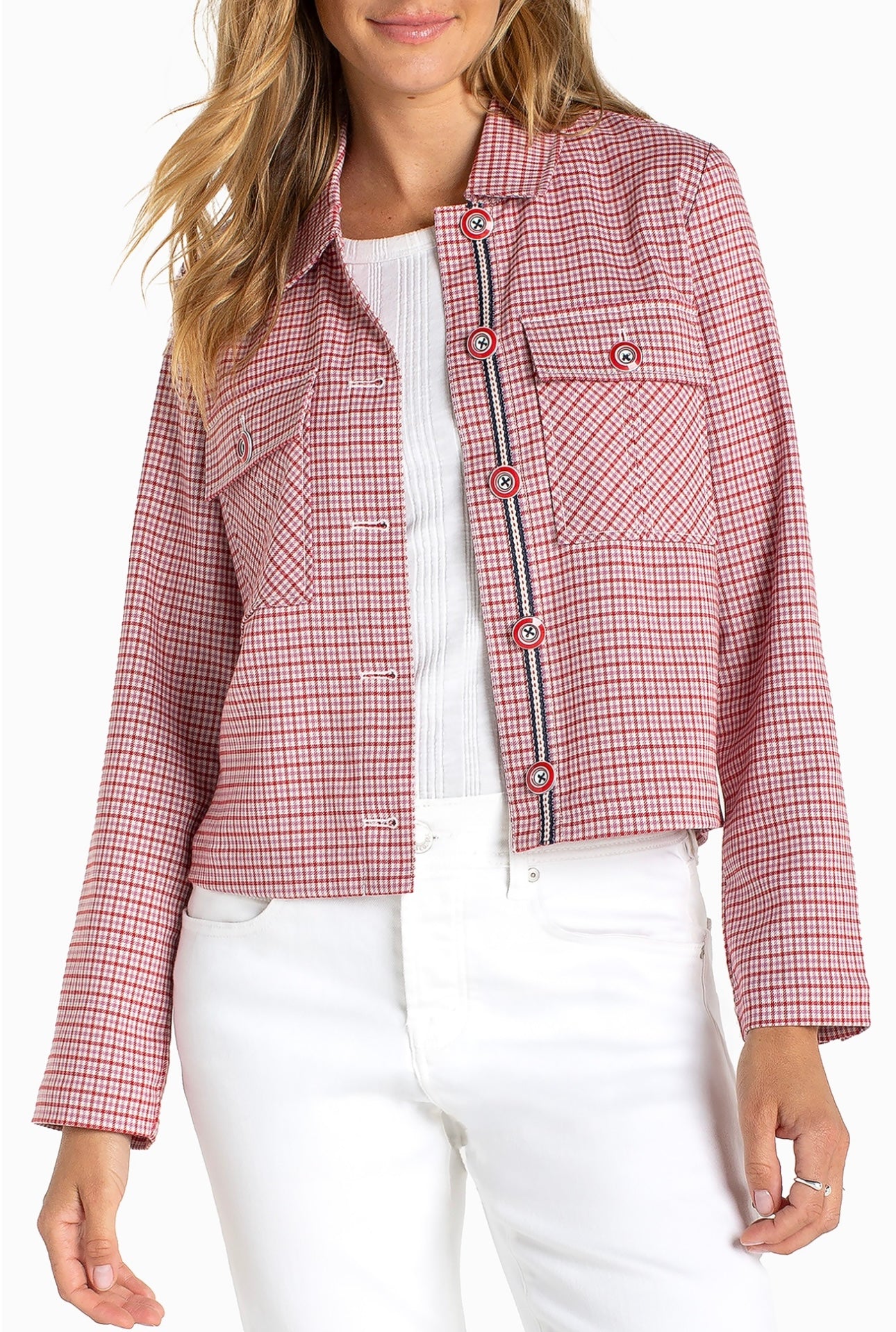 Tribal Faux Leather Jacket in Oliveleaf – Belle & Burke
